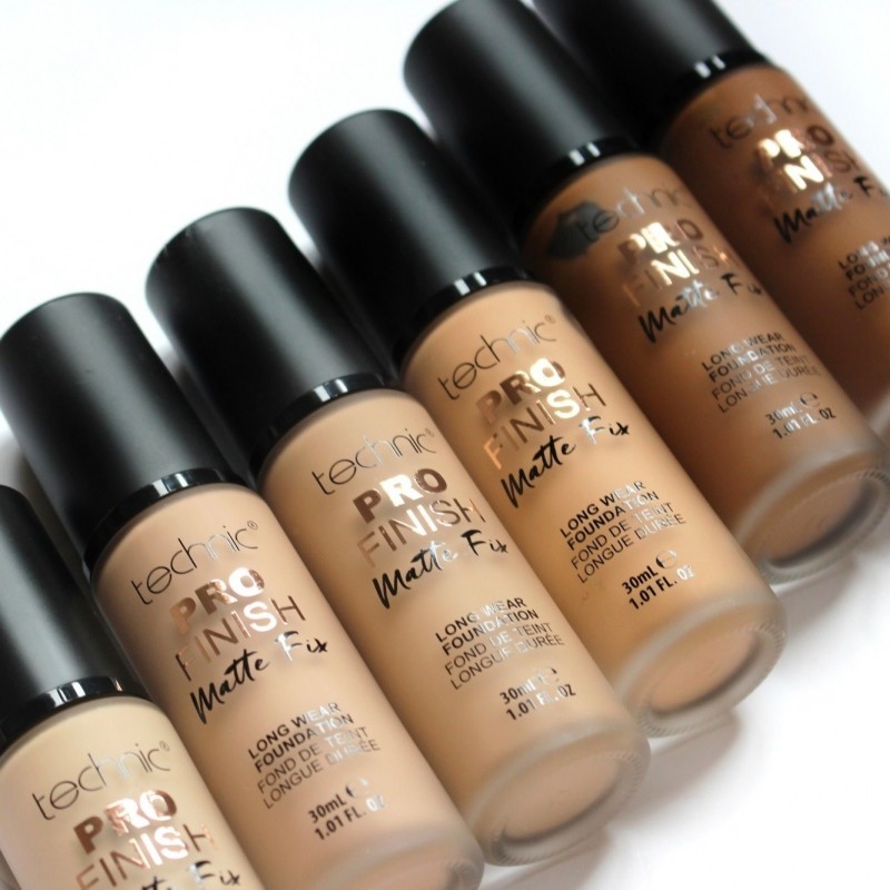 Technic Pro Finish Matte Fix Foundation - Focallure