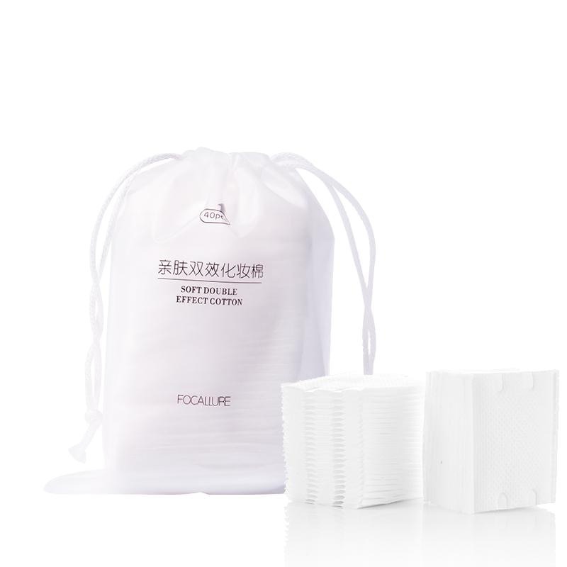 FOCALLURE 40PCS MAKE UP COTTON PADS - Focallure