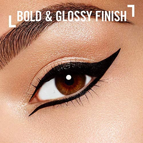 Rimmel London Exaggerate Waterproof Liquid Eyeliner-Black 2.5 ml ...