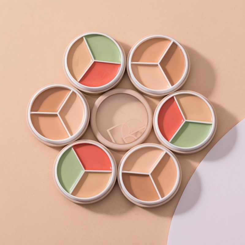 Beauty Glazed Tri-Color Flower Cream Concealer - Focallure