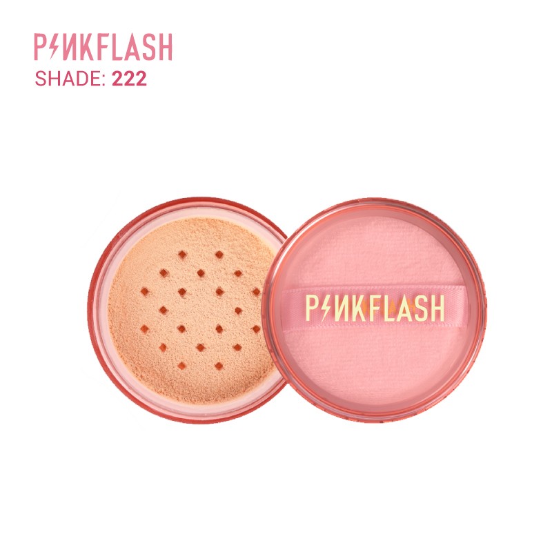 PINK FLASH-F06 LASTING MATTE LOOSE POWDER - Focallure