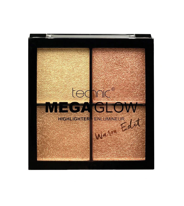 Technic Mega Glow Highlighter Palette Warm Edit - Focallure